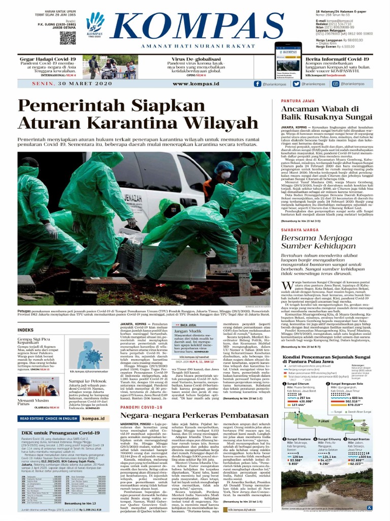 Kompas 30 Mar 2020 PDF | PDF