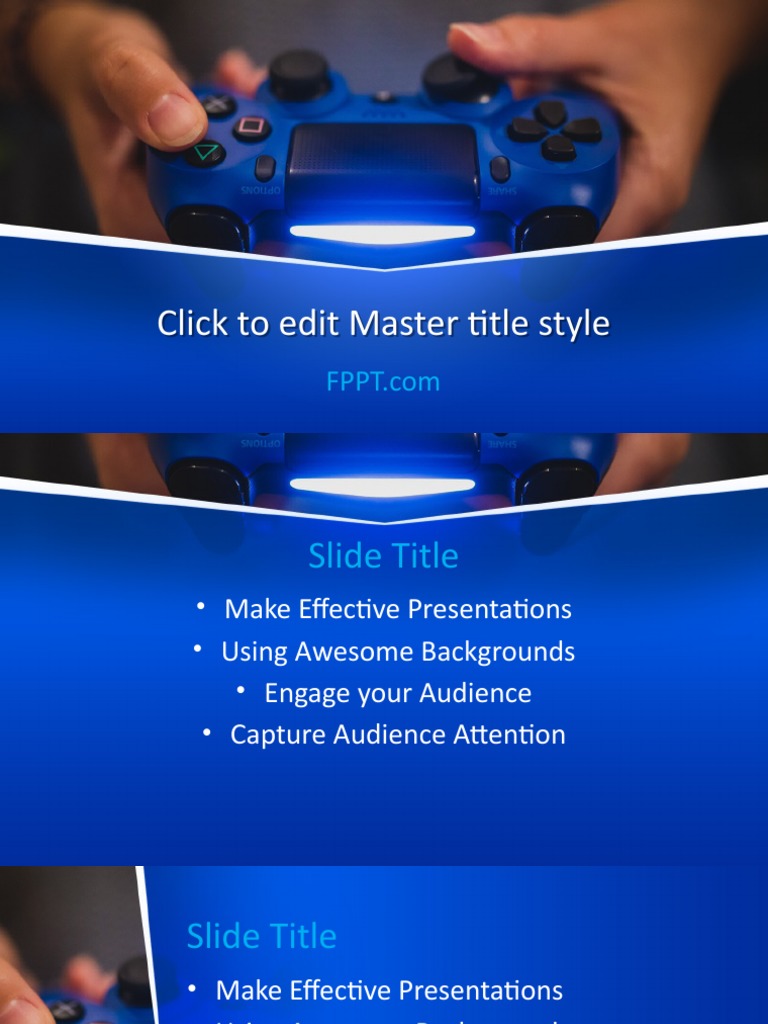 Playstation Template 16x9 | PDF