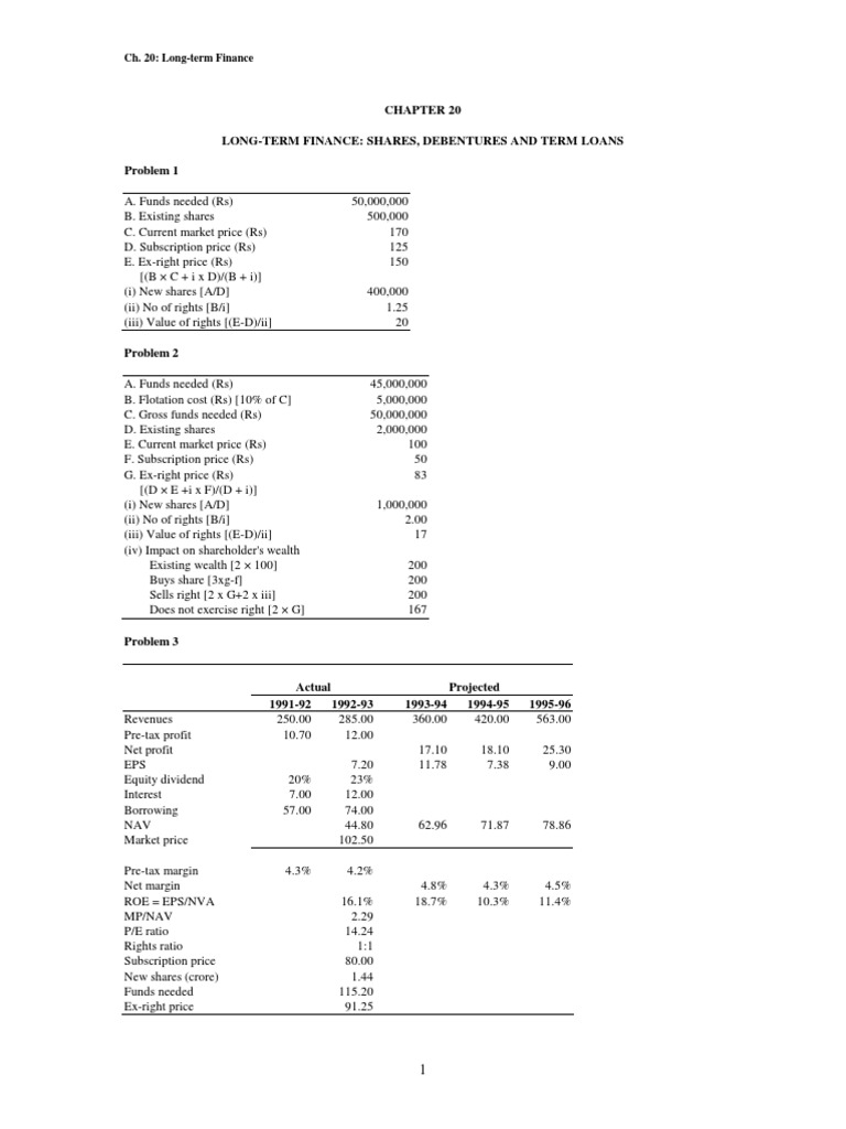 FM09-CH 20 | PDF | Dividend | Internal Rate Of Return