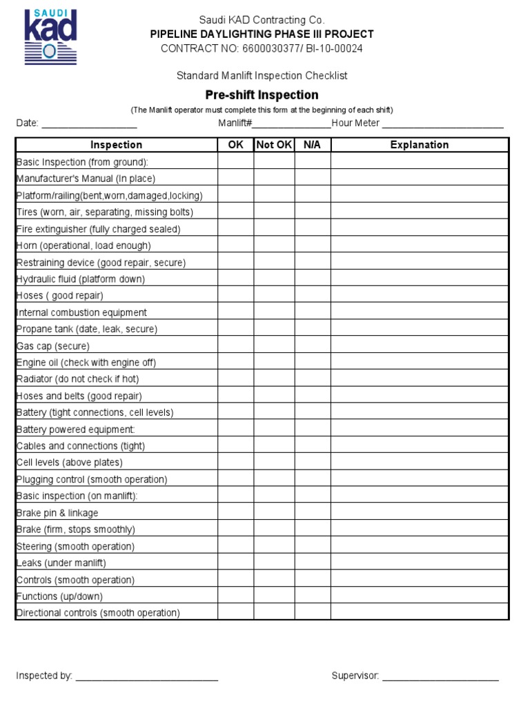 Concrete Pump Safety Checklist | PDF | Truck | Pipeline Transport
