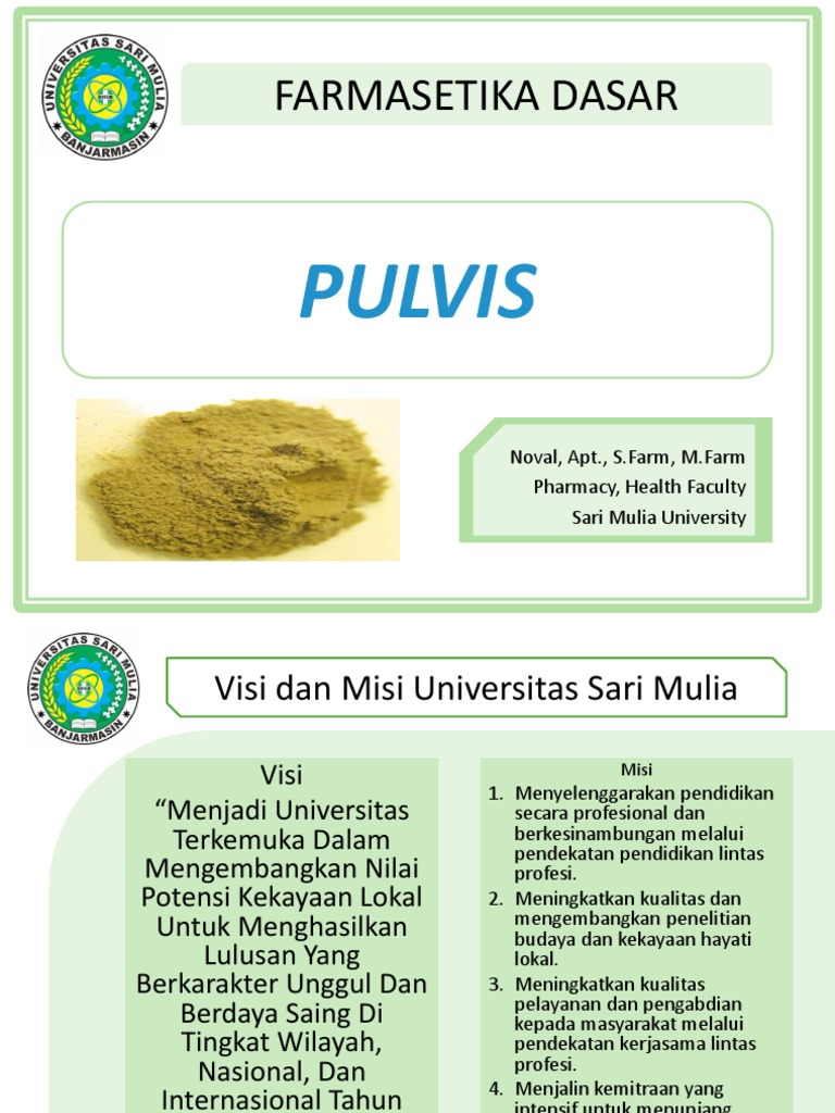 .1. FD - Pulvis | PDF | Karier & Perkembangan