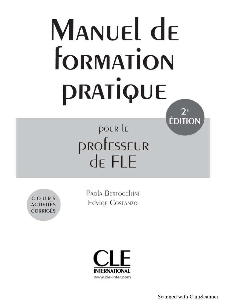 Manuel de Formation Pratique de FLE | PDF
