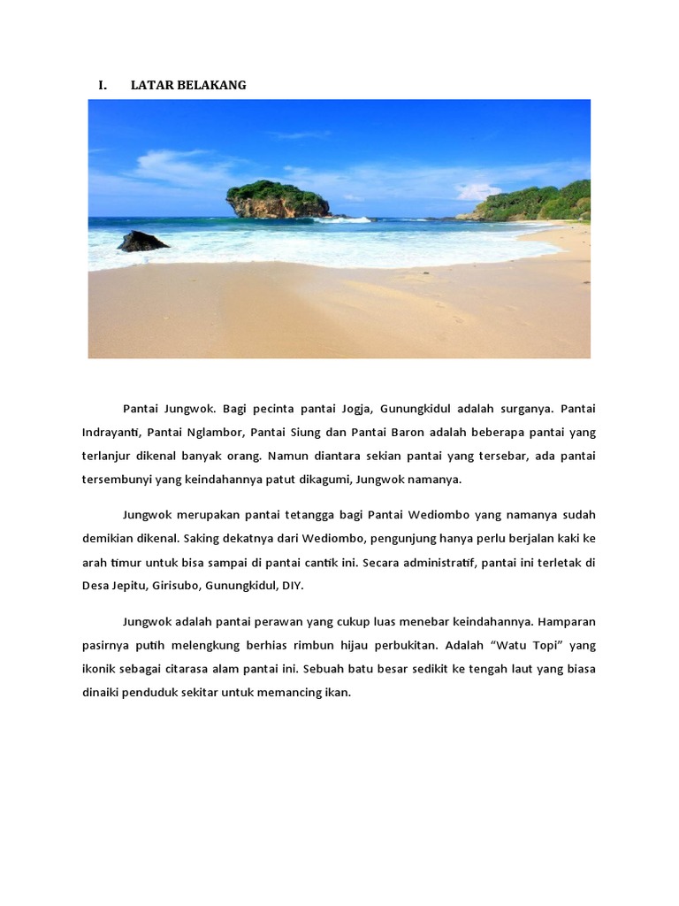 Pantai Jungwok Ready | PDF