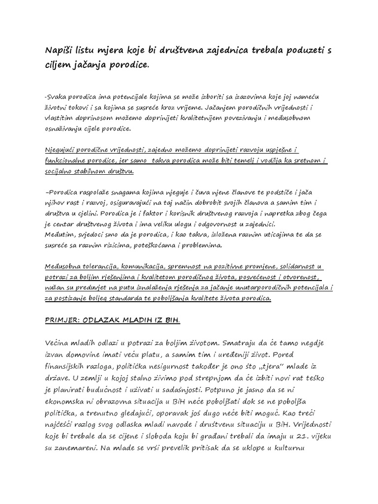 Vjeronauka Esej | PDF