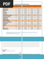 Banquet Quotation Format | PDF