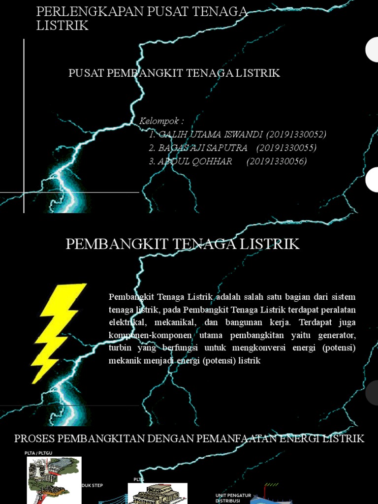 Perlengkapan Pusat Tenaga Listrik | PDF