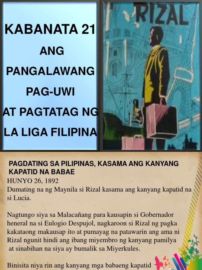 Ang Pangalawang Pagbabalik Ni Rizal Rownel Cerezo Gagani | PDF