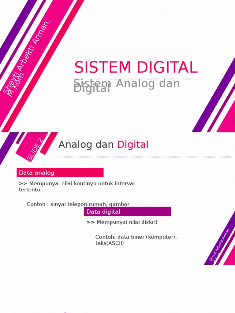 Sistem Digital dan Analog | PDF