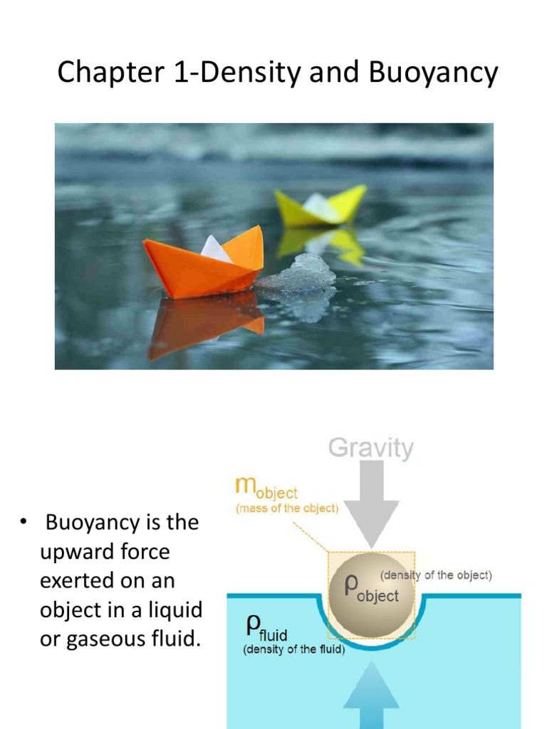Chapter 1-Density and Buoyancy | PDF | Home & Garden | Science ...