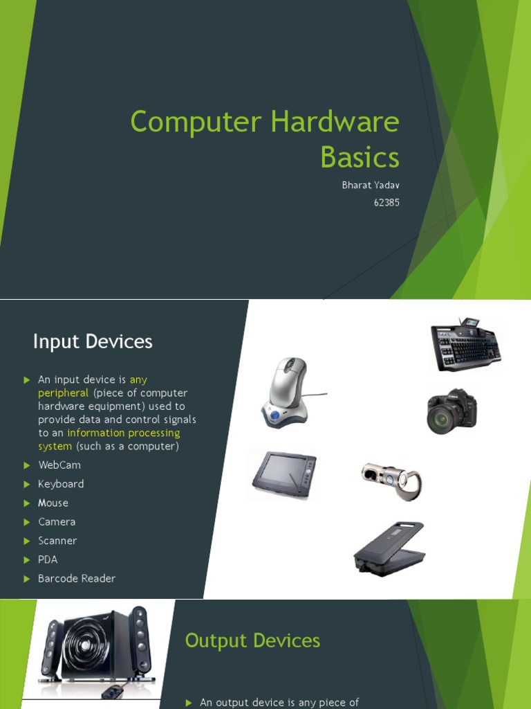 Computer Hardware Basics | Download Free PDF | Computer Data Storage ...