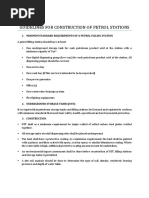 Petrol Pump Setup Guidelines 2020 | PDF