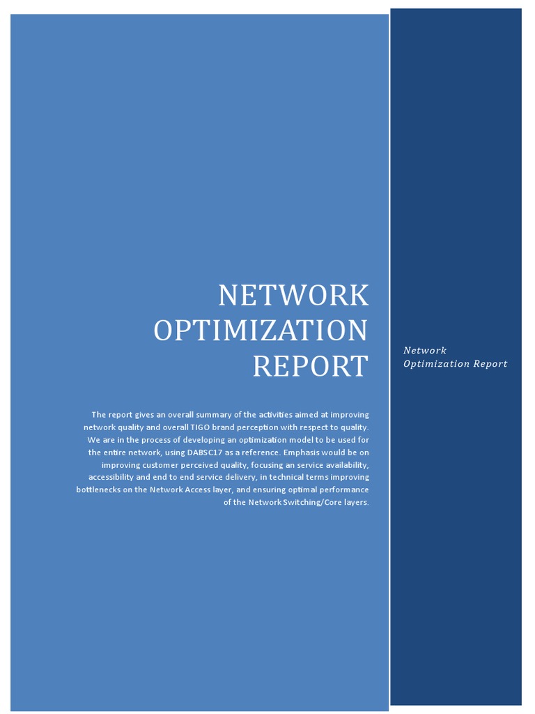 Optimization Report | PDF | Areas Of Computer Science | Digital Technology