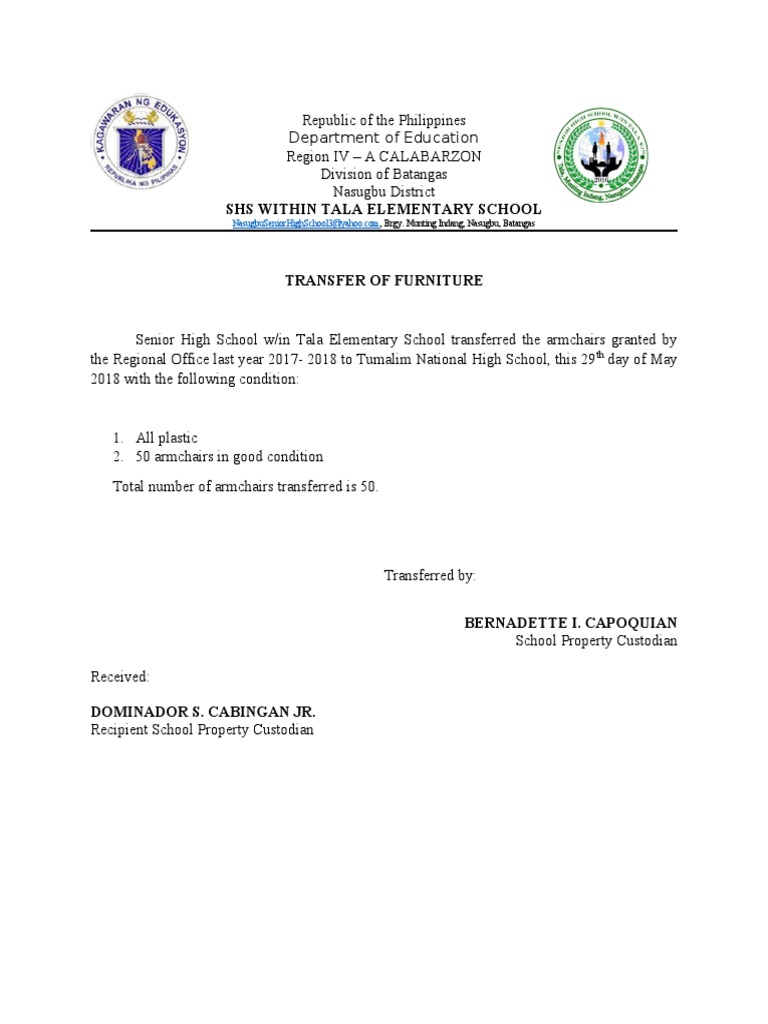Shs Within Tala Elementary School:, Brgy. Munting Indang, Nasugbu ...