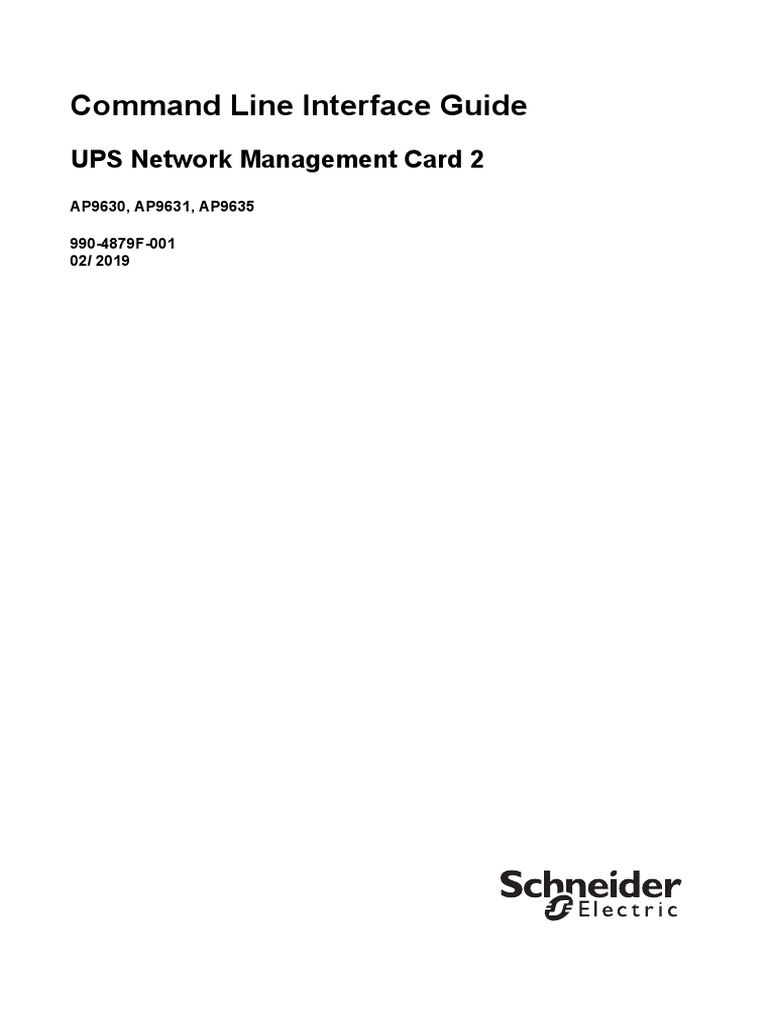 APC Cli Help Ccon-Bfqn9h r0 en | PDF | Command Line Interface | Secure ...