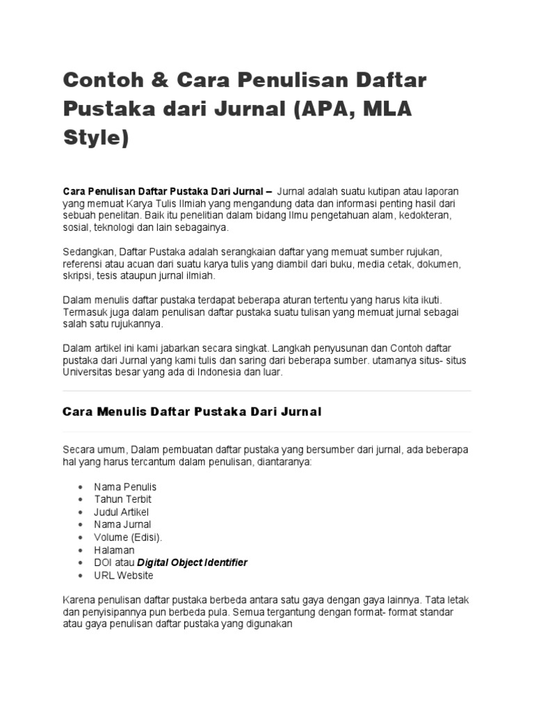 Contoh Penulisan Dapus | PDF | Ilmu Sosial | Kajian Bahasa Asing