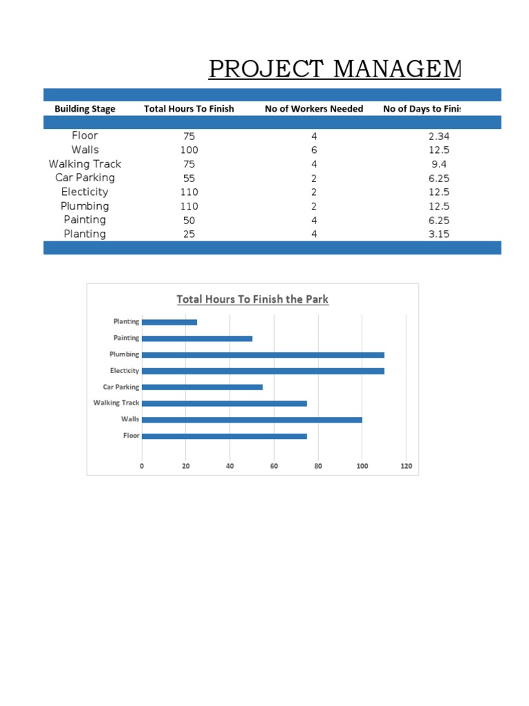 Project Management Plan | PDF