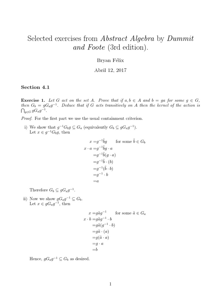 Ejer Cap 4, LINEAR ALGEBRA | PDF | Algebraic Structures | Category Theory