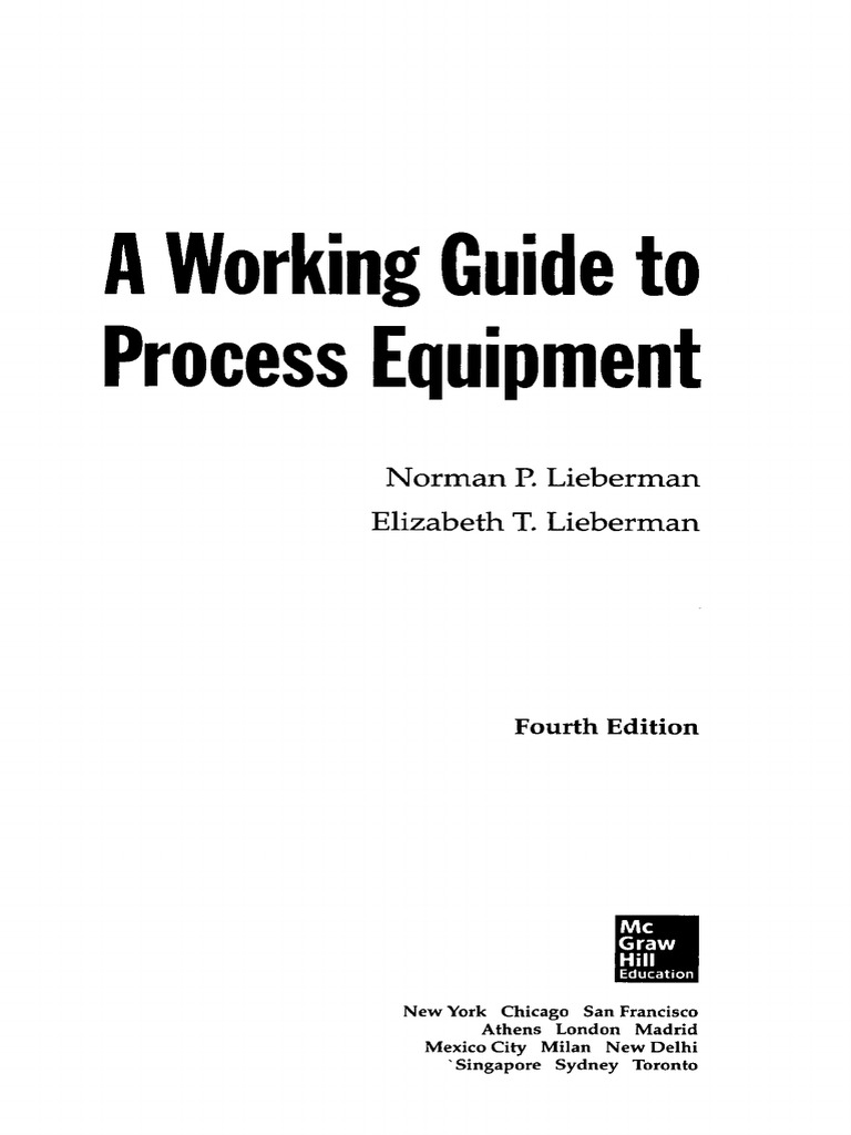 A Working Guide To Process Equipment Content | PDF | Heat Exchanger | Pump