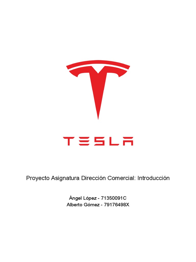 Caso Tesla - Documentos de Google | PDF | Coche eléctrico | Marca