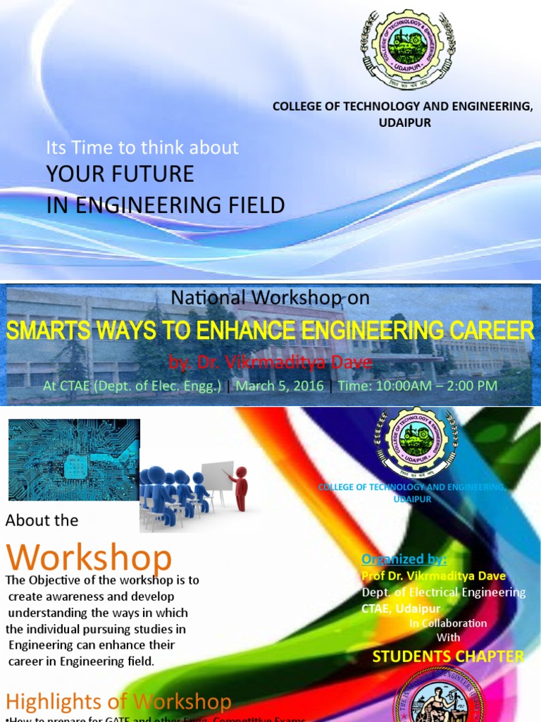 Enhancing Engineering Careers Workshop | PDF