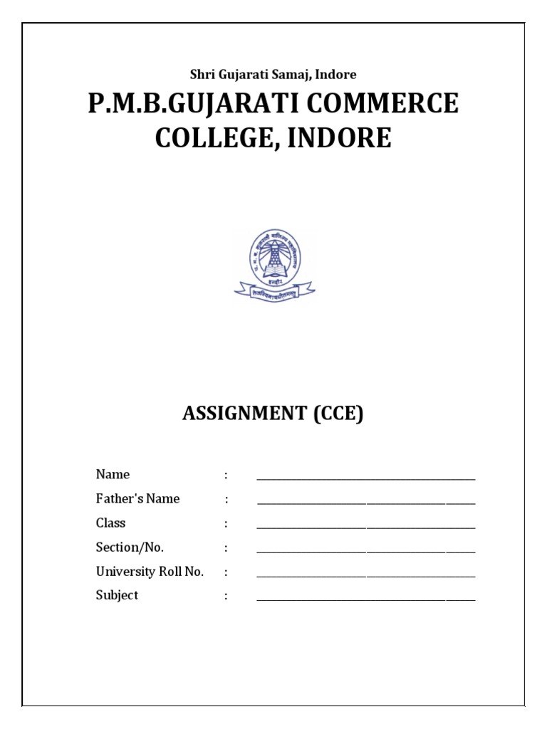 Front Page Format | PDF