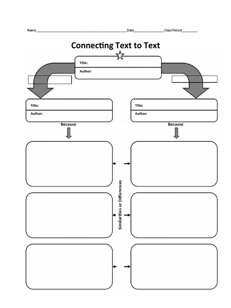 Connecting Text To Text | PDF