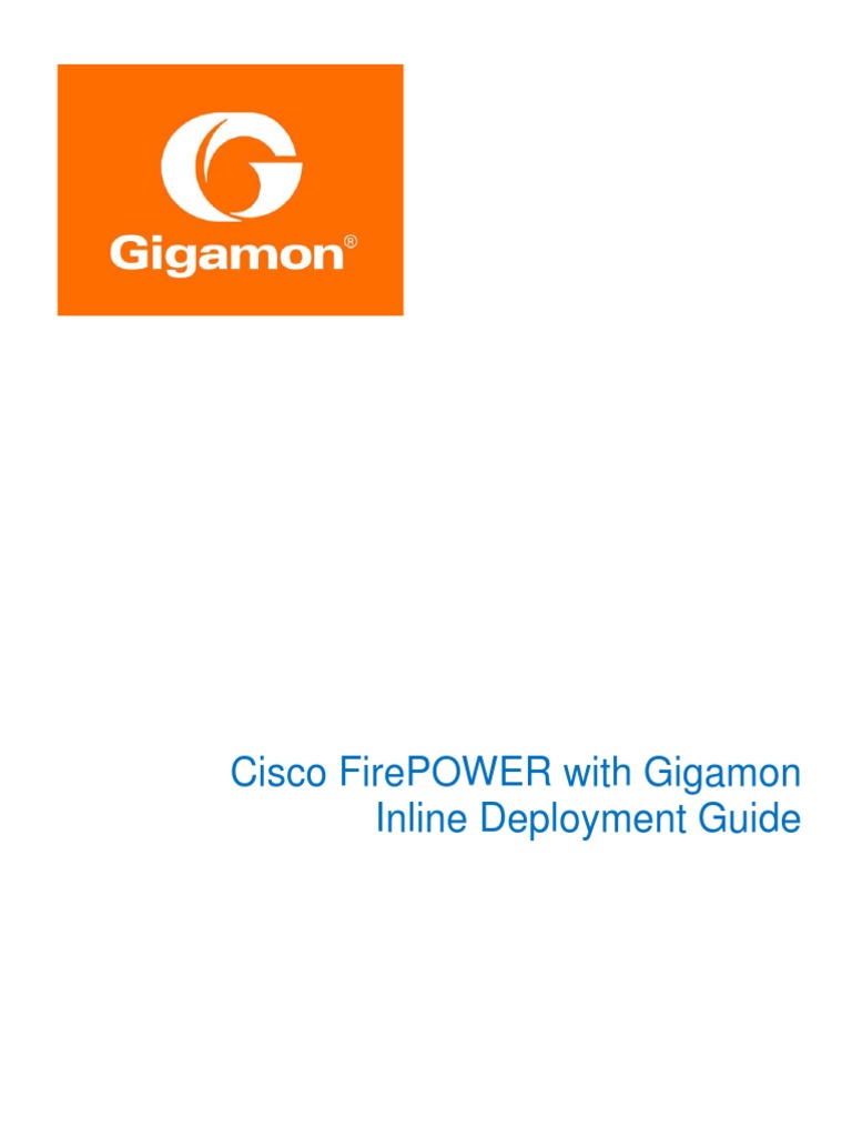 DG Gigamon With Cisco Firepower PDF | PDF | Command Line Interface | Computer Network