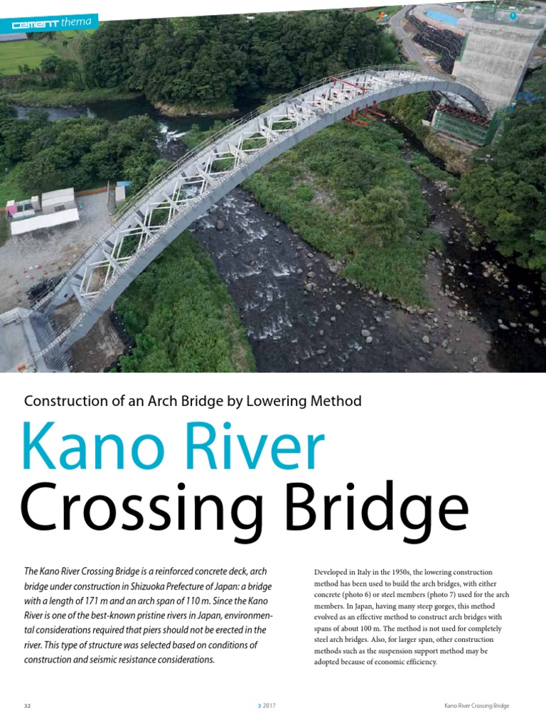 Kano River: Crossing Bridge | PDF | Prestressed Concrete | Concrete