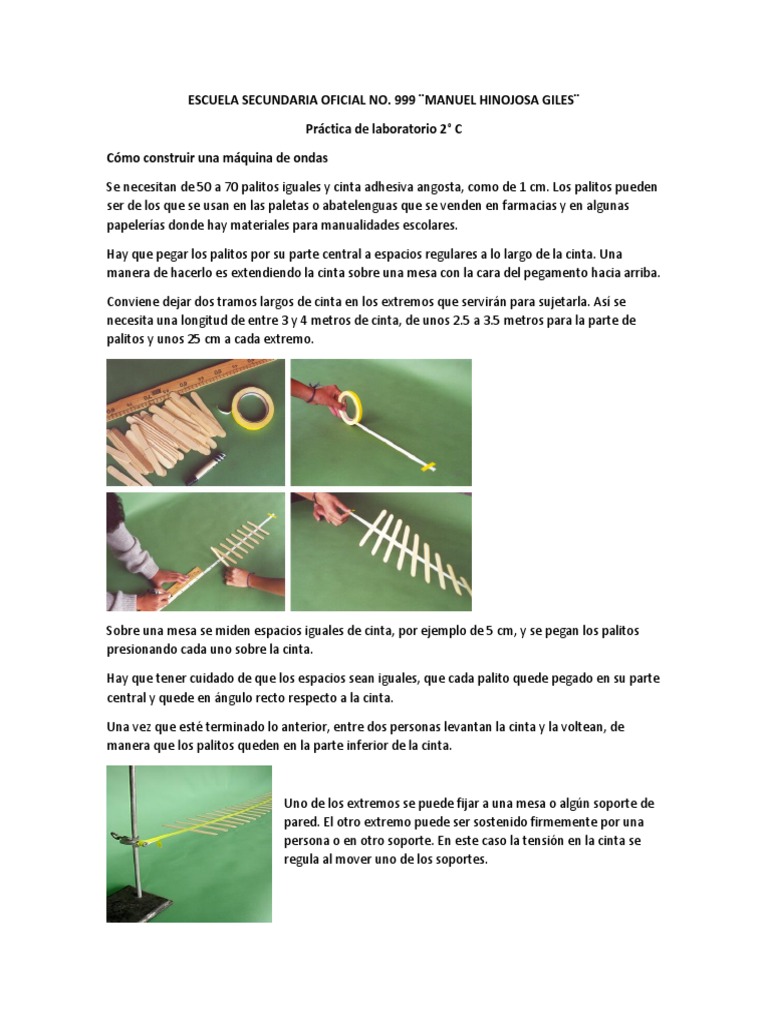 Máquina de Ondas | PDF