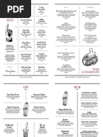 Minibar Price List and Menu Items | PDF | Alcoholic Drinks | Drink