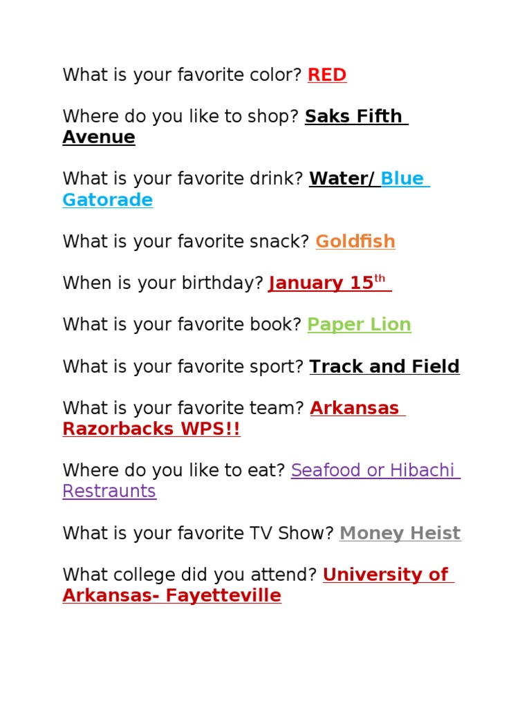 Get To Know You | PDF