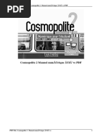 Cosmopolite A2 | PDF
