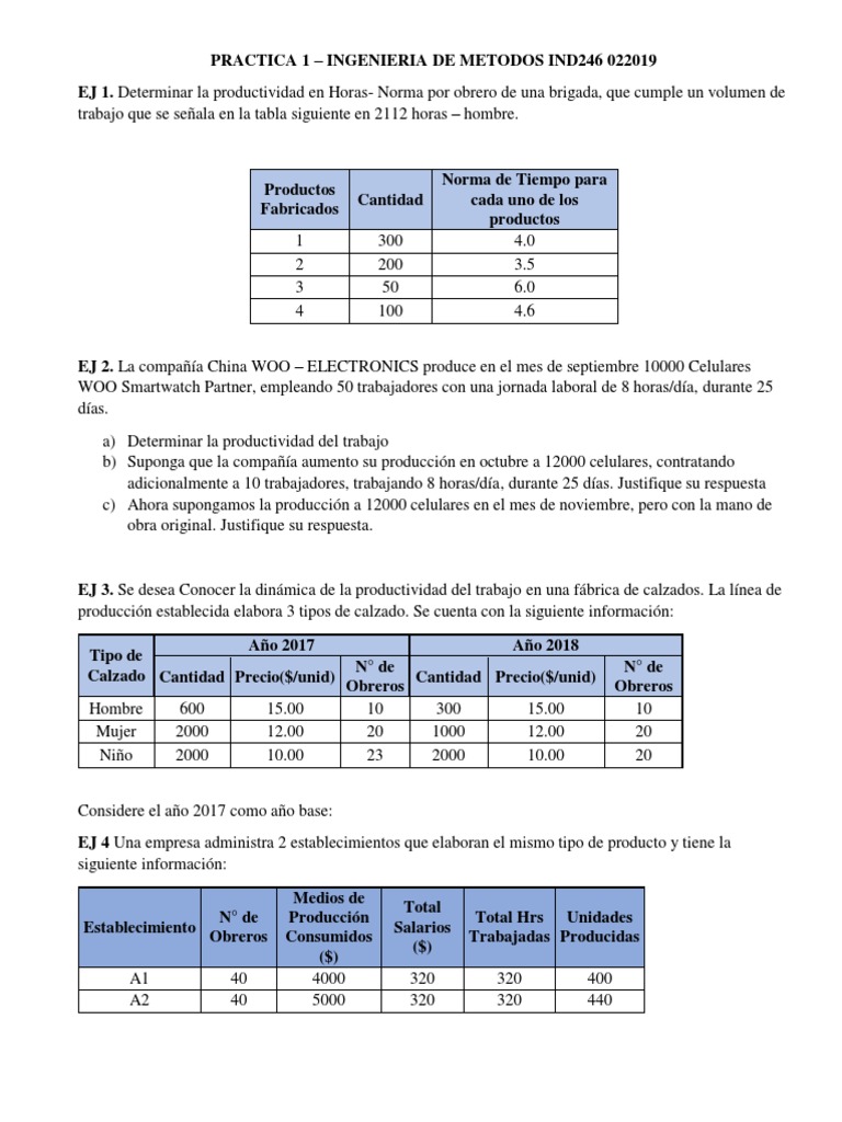 1er Practico IND246 022019 | PDF | Acero | Procesos industriales