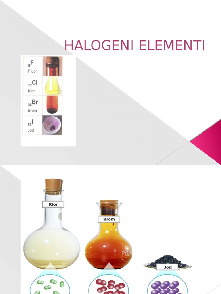 Halogeni Elementi | PDF