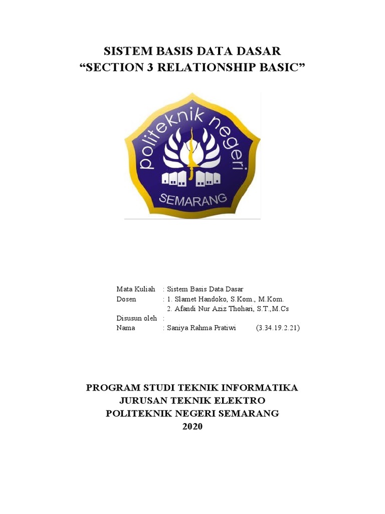 Tugas Section 3 | PDF