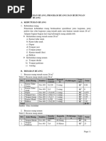 Program Ruang Apartemen | PDF