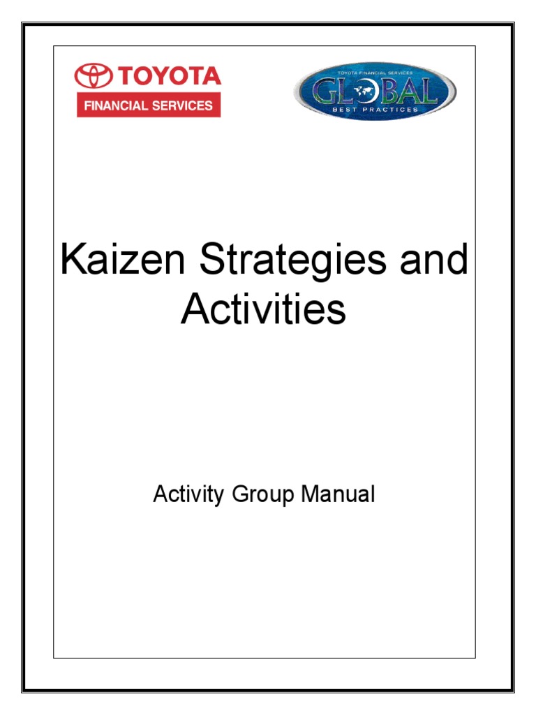 Lean - Kaizen Manual of Toyota Production System - 2002 | PDF ...