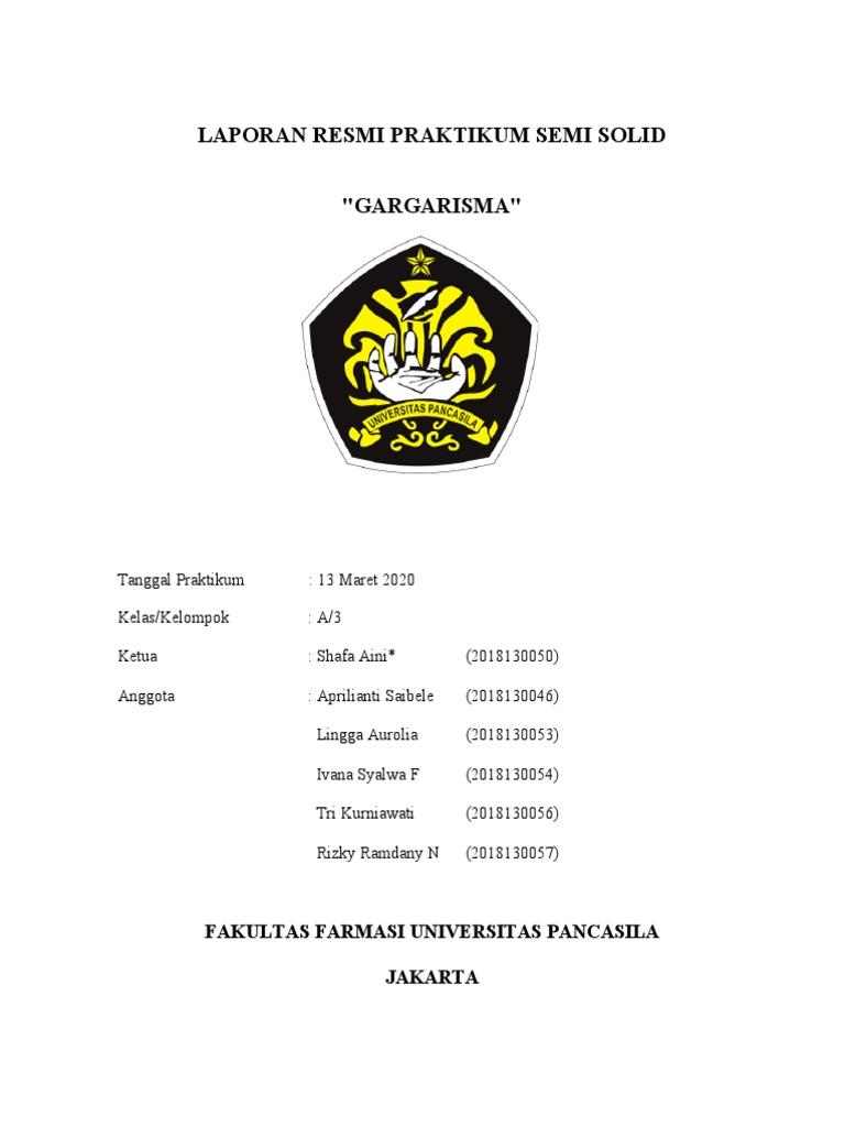 Laporan Resmi P | PDF
