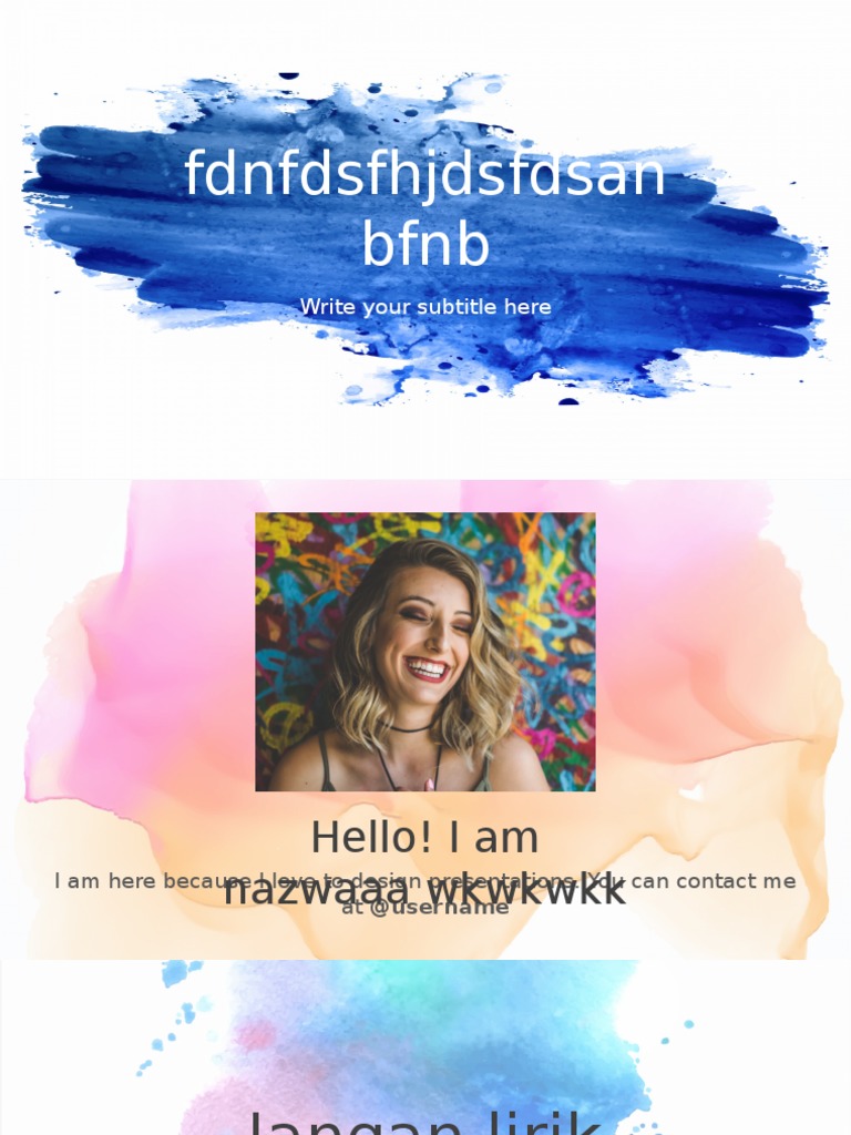Charisma Free Presentation Template | PDF | Computing | Information Science