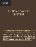 Filipino Value System | PDF | Value (Ethics) | Psychological Concepts
