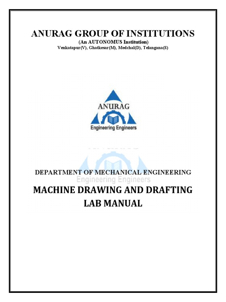 MDD Student Manual | PDF | Technical Drawing | Computer Aided Design