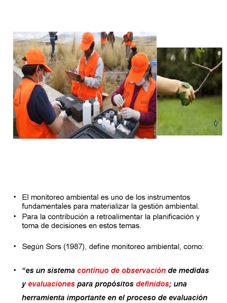 1 Monitoreo Ambiental | PDF | Entorno natural | Evaluación