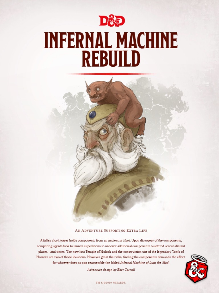 Infernal Machine Rebuild (5e) PDF | PDF | Dungeons & Dragons | Leisure