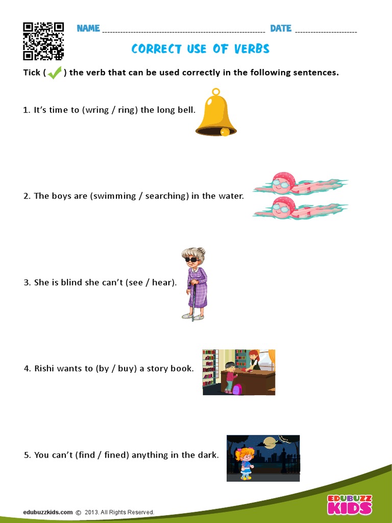 5 - Correct Use of Verbs PDF | PDF