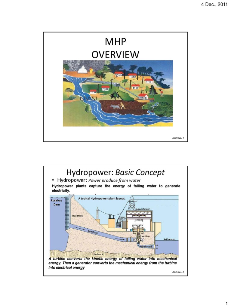 Hydropower: Basic Concept | PDF | Hydroelectricity | Energy Technology