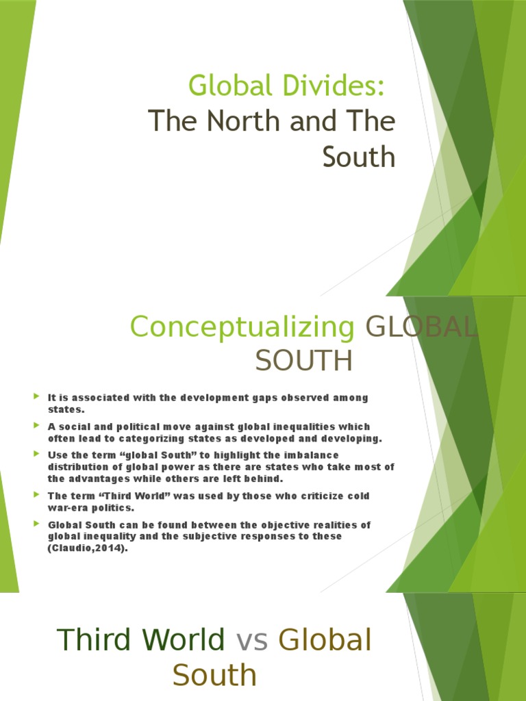 Global Divides:: The North and The South | PDF
