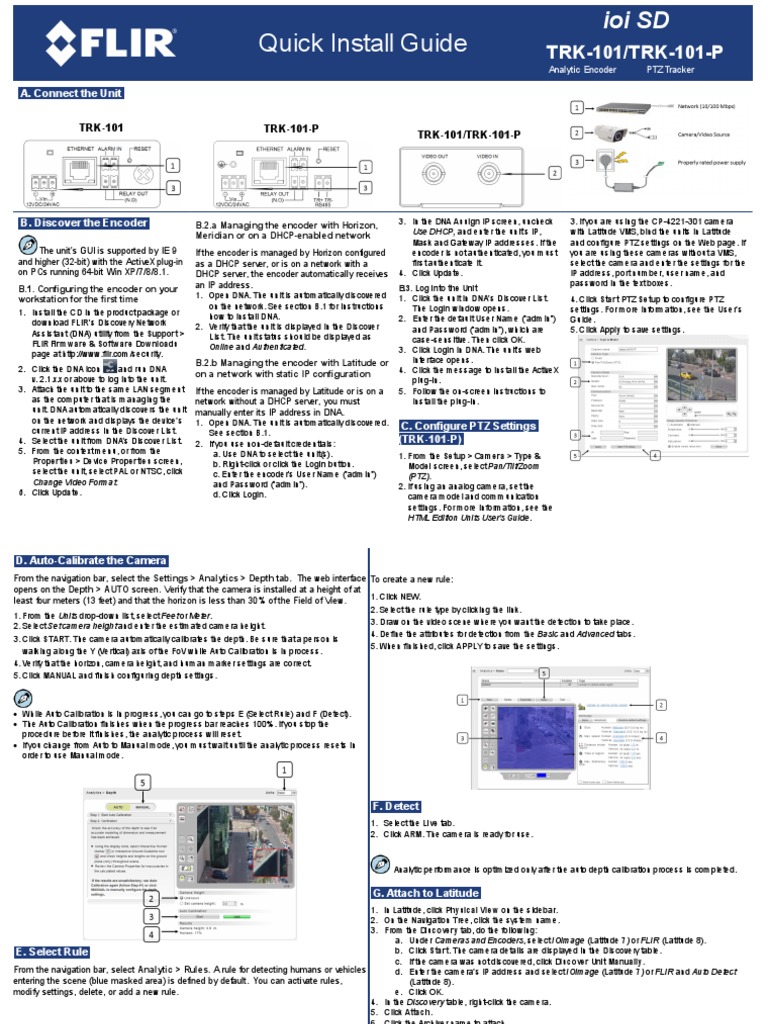 Quick Install Guide: TRK-101/TRK-101-P | PDF | Ip Address | Login