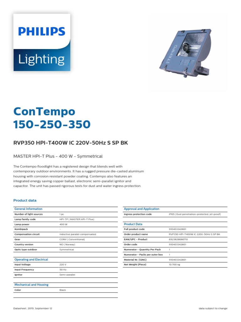 Philips ConTempo RVP350 | PDF | Electromagnetism | Electrical Components