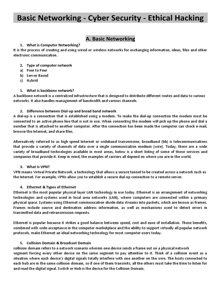 Networking Basics for IT Beginners | PDF | Network Switch | Computer Network
