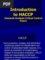 Difference Between HACCP, VACCP & TACCP | PDF | Hazard Analysis And ...